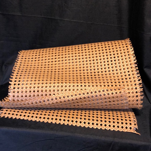 Dining | Nib Pvc Rattan Table Runner 17x59 Natural Color Weave Design ...